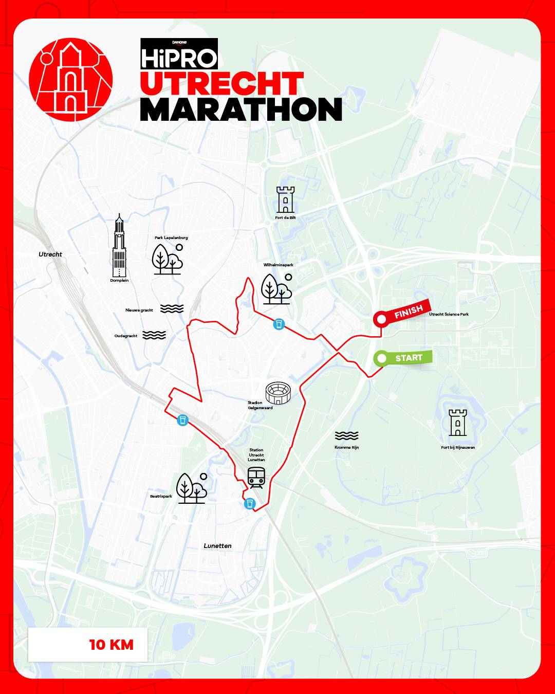 10 KM - HiPRO Utrecht Marathon